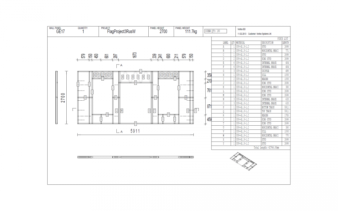Cold-formed steel design-to-factory automation with Vertex BD - Vertex ...